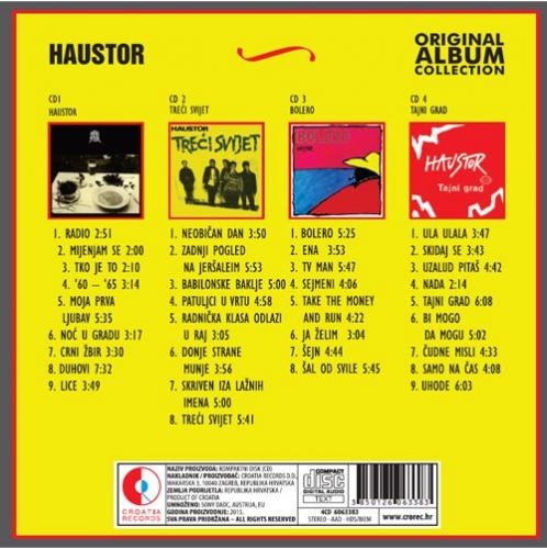 Haustor ‘Original Album Collection’ – najbolja jugoslavenska grupa svih ...