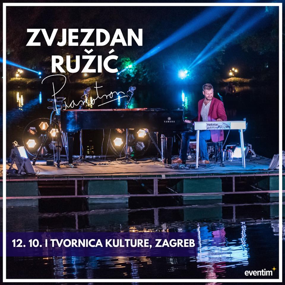 Zvjezdan Ružić: Pianotron u Tvornici kulture - ravnododna