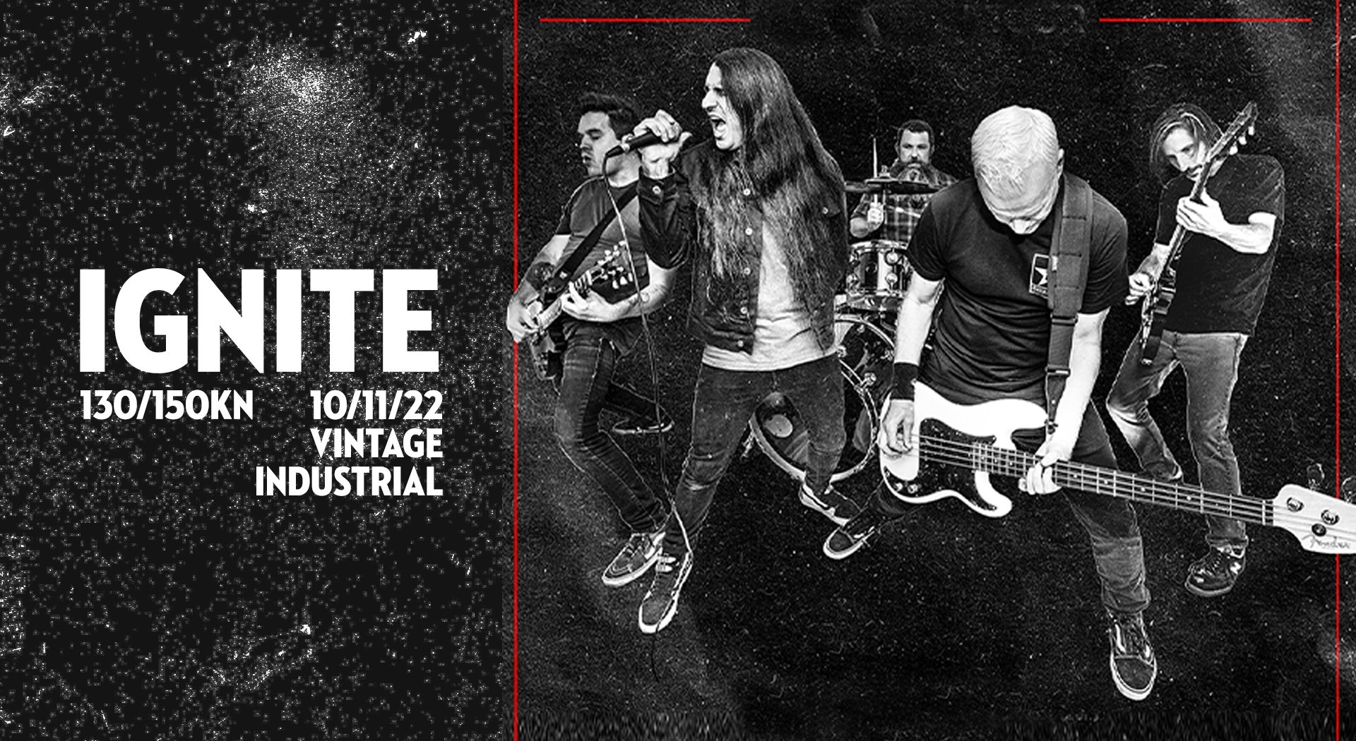 Ignite u Vintage Industrialu - ravnododna